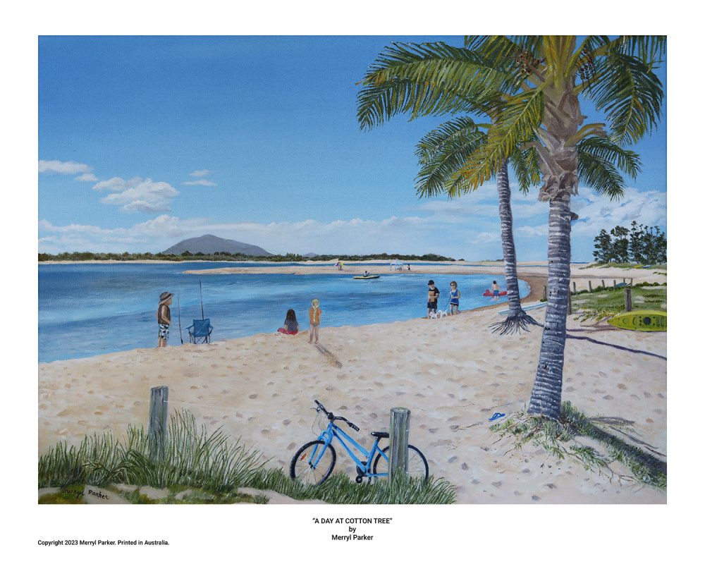 A Day at Cotton Tree | Sunny Coast Art and Design